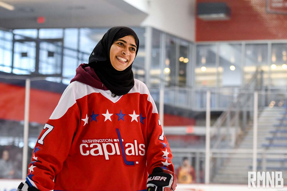 Fatima Al Ali meets the Capitals (Photos)