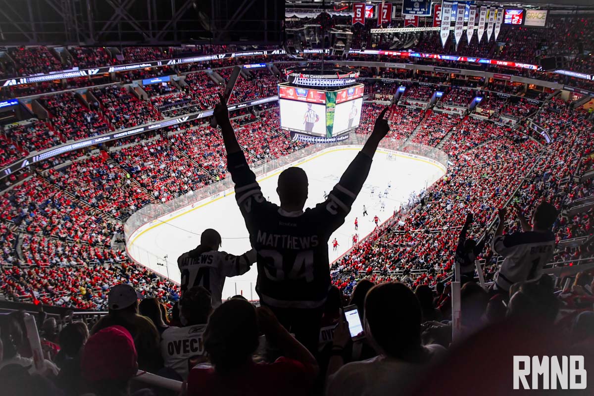 30 photos from Game One of the Caps-Leafs series