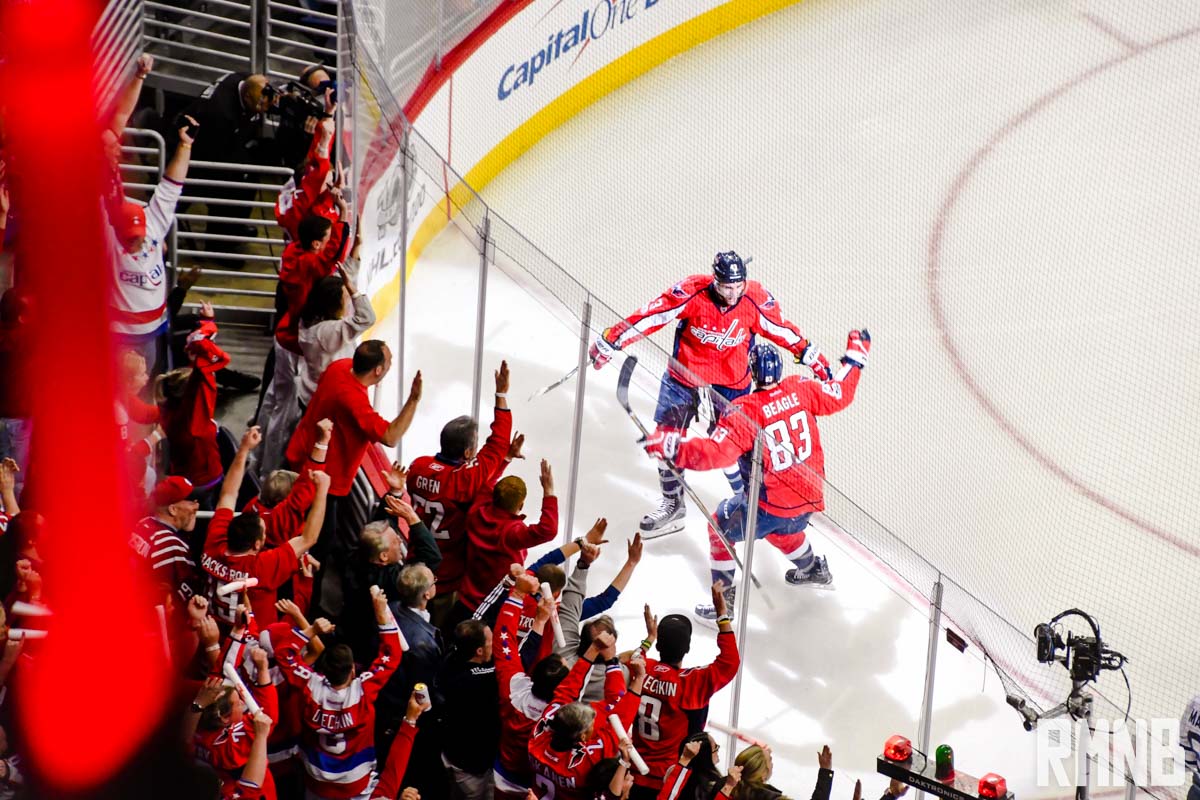 30 photos from Game One of the Caps-Leafs series