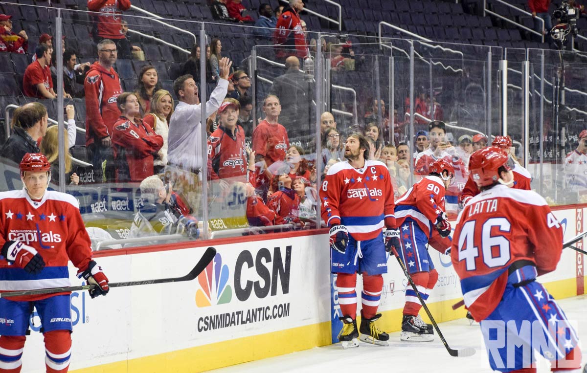 Photos: Caps Debut New Third Jerseys at Verizon Center