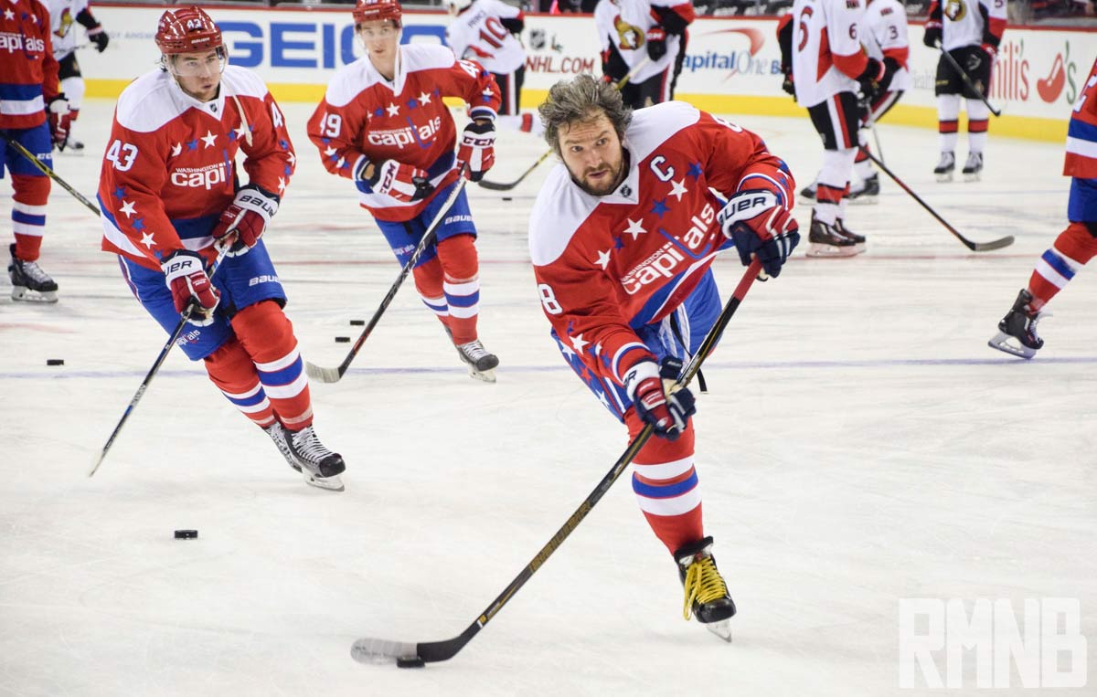 Photos: Caps Debut New Third Jerseys at Verizon Center