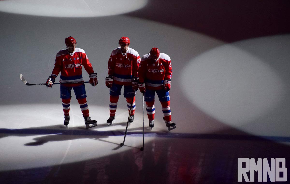 Photos: Caps Debut New Third Jerseys at Verizon Center