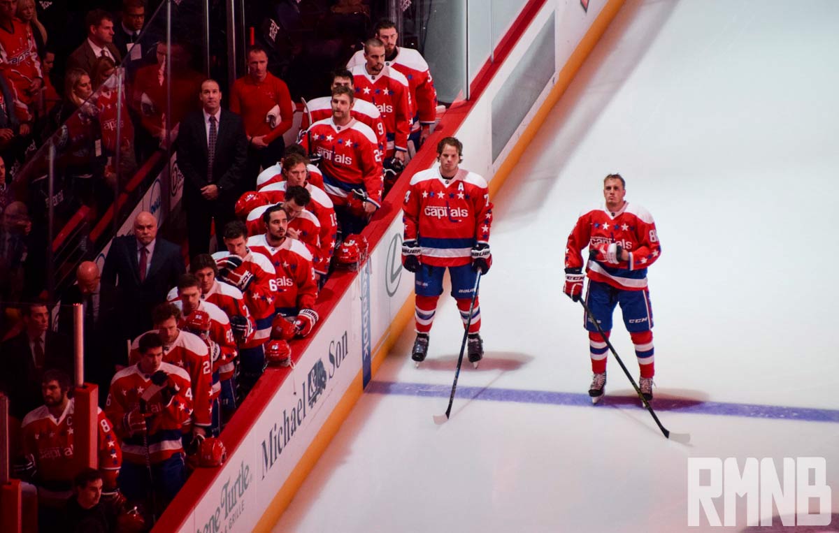 Photos: Caps Debut New Third Jerseys at Verizon Center