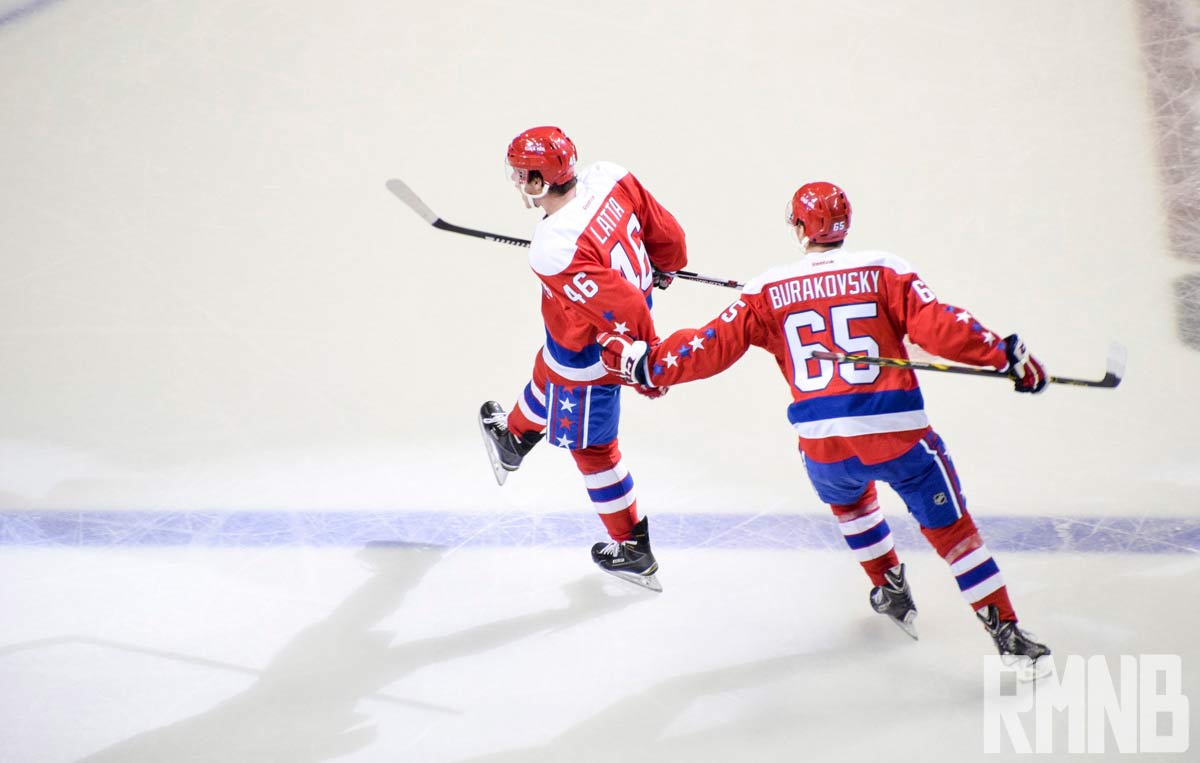 Photos: Caps Debut New Third Jerseys at Verizon Center