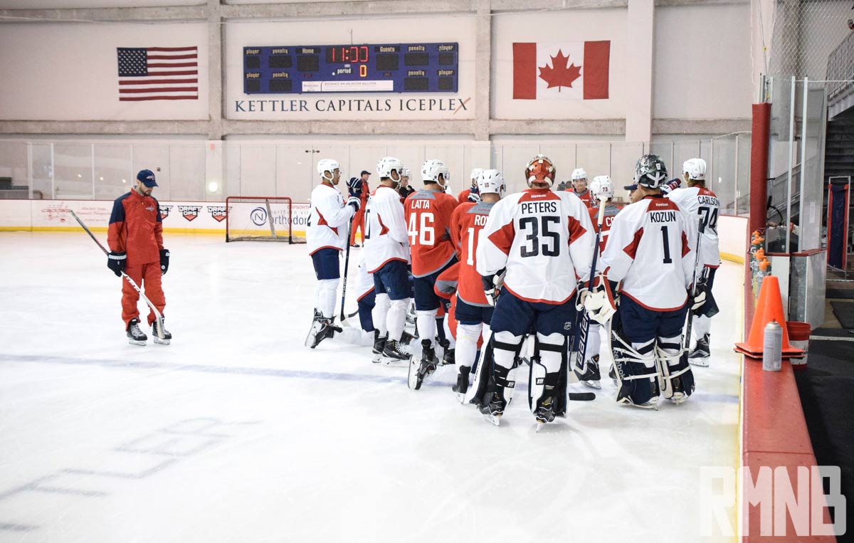 Day One of Caps Training Camp In Photos