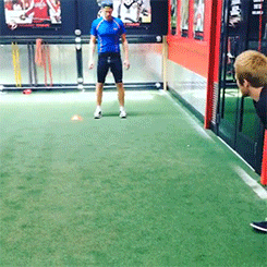 Semyon Varlamov’s Bungee Cord Workout Ends with Comedy Pratfall (GIF)
