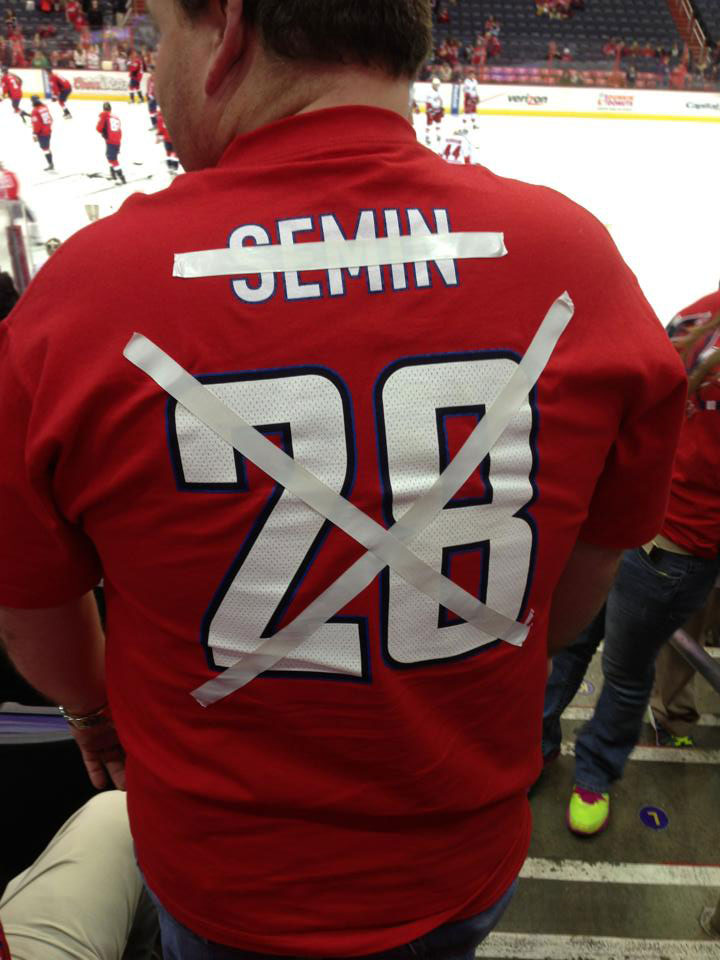 Alex Semin’s Return to DC in 28 Photos