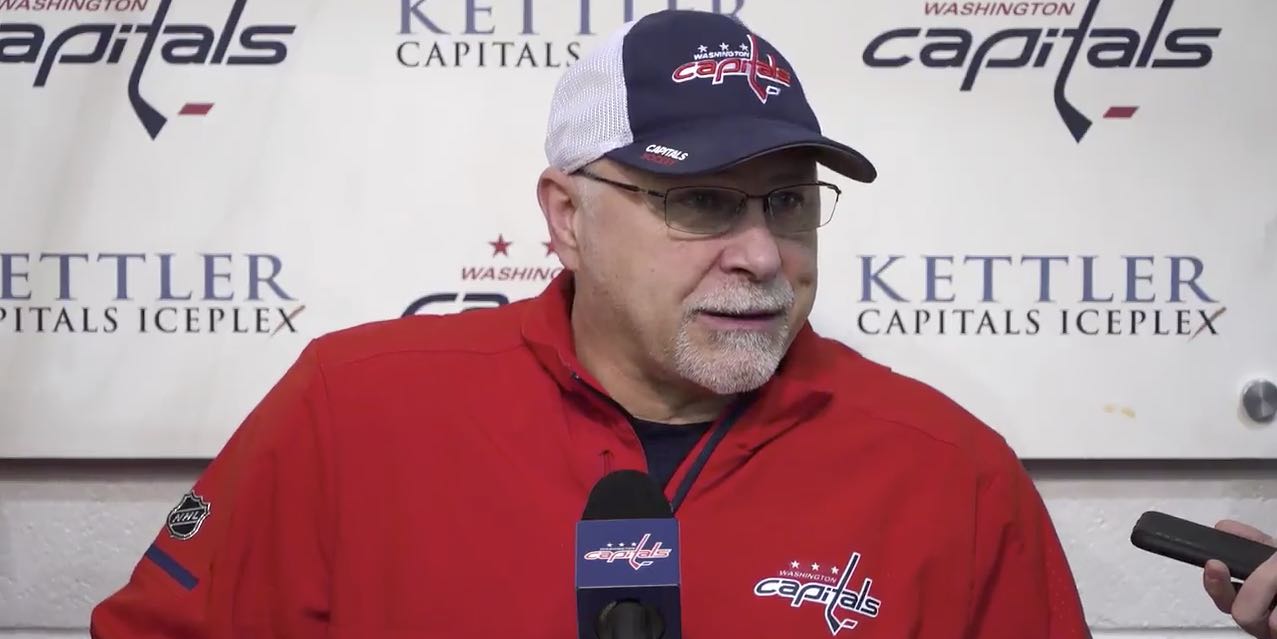 Barry Trotz keeps lines and pairings the same heading into Round Two