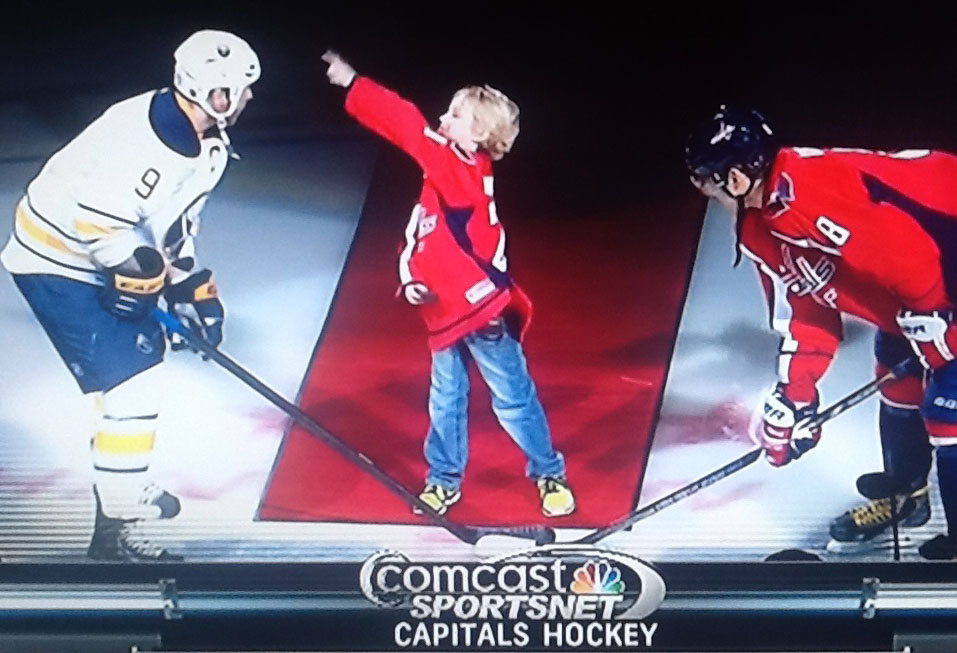 Wish Recipient Braden Nienaber Throws Steve Ott Out of Ceremonial Face ...