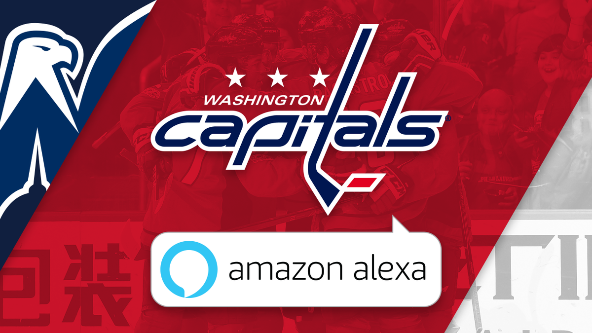 Capitals partner with Amazon on Alexa voice skill