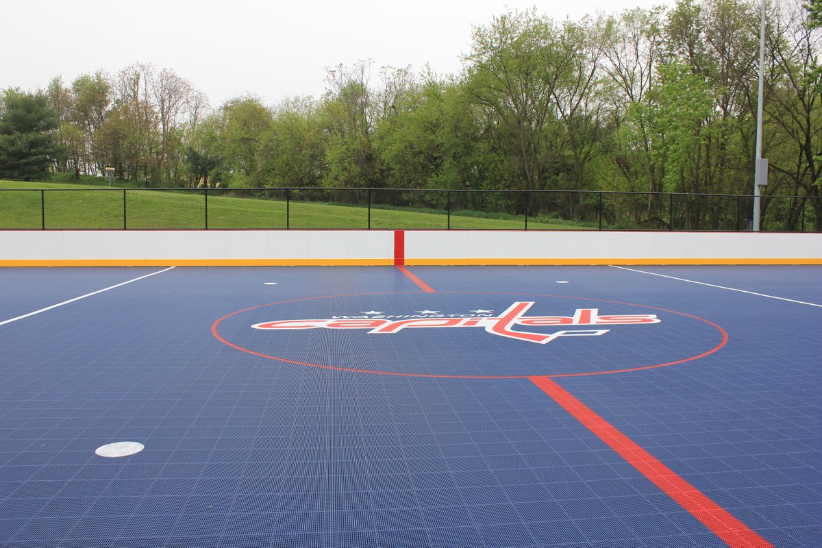 Four street hockey rinks refurbished by the Capitals are now open