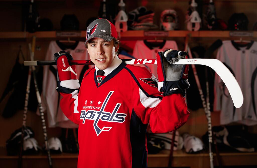 Chandler Stephenson Scores His First Pro Goal on His First Shot (Video)