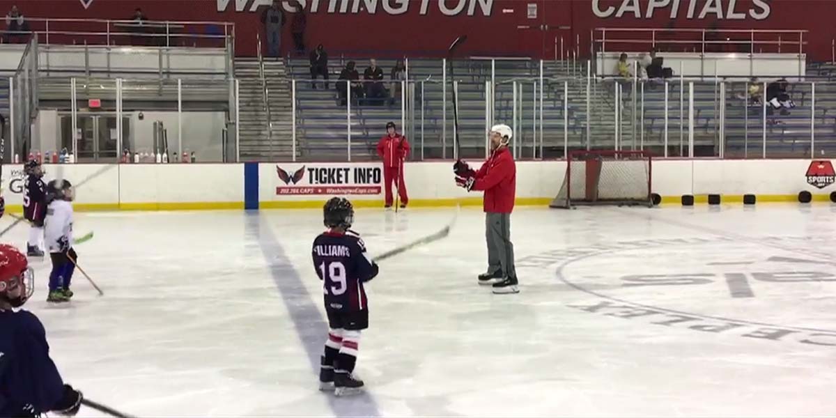 Justin Williams spent Wednesday night coaching his son’s youth hockey team