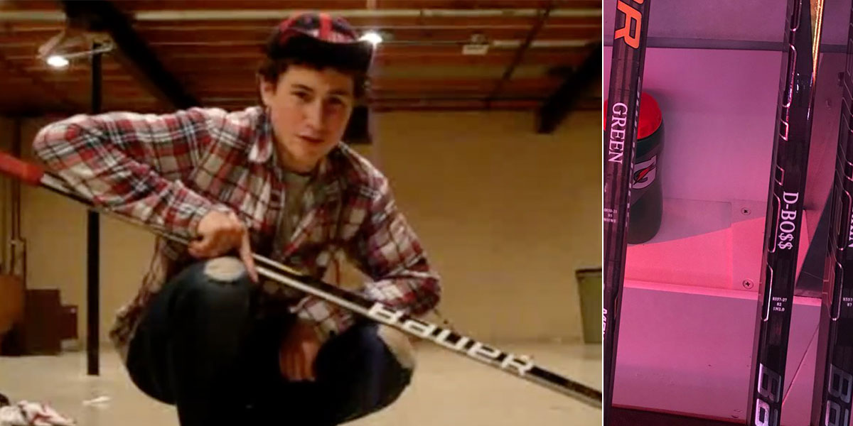 Dylan Larkin, who is totally embracing this embarrassing childhood ...