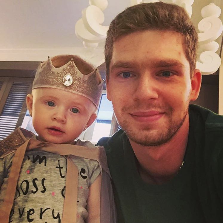 In Adorable Photo, Evgeny Kuznetsov Calls Crown-Wearing Daughter Ecenia ...