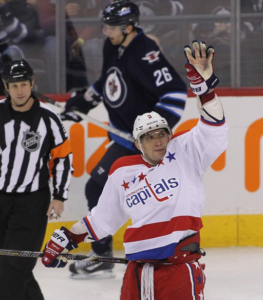 Happppppy Ovi: Photos of Alex Ovechkin Celebrating During the Caps Road ...