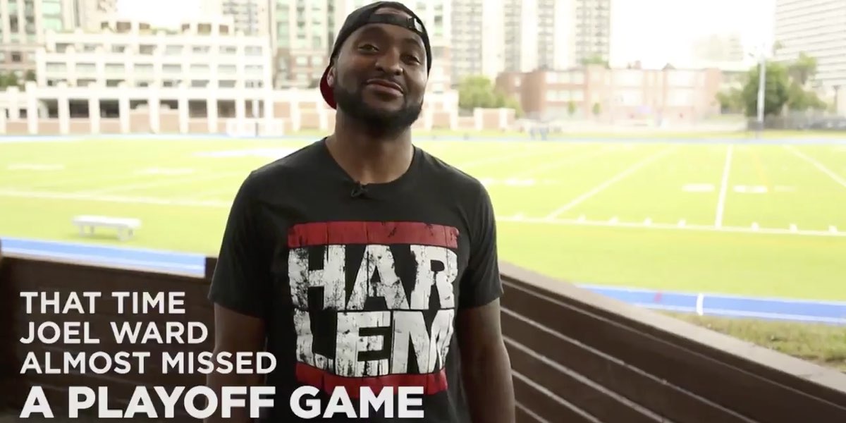 Joel Ward on that one time he almost slept through a playoff game