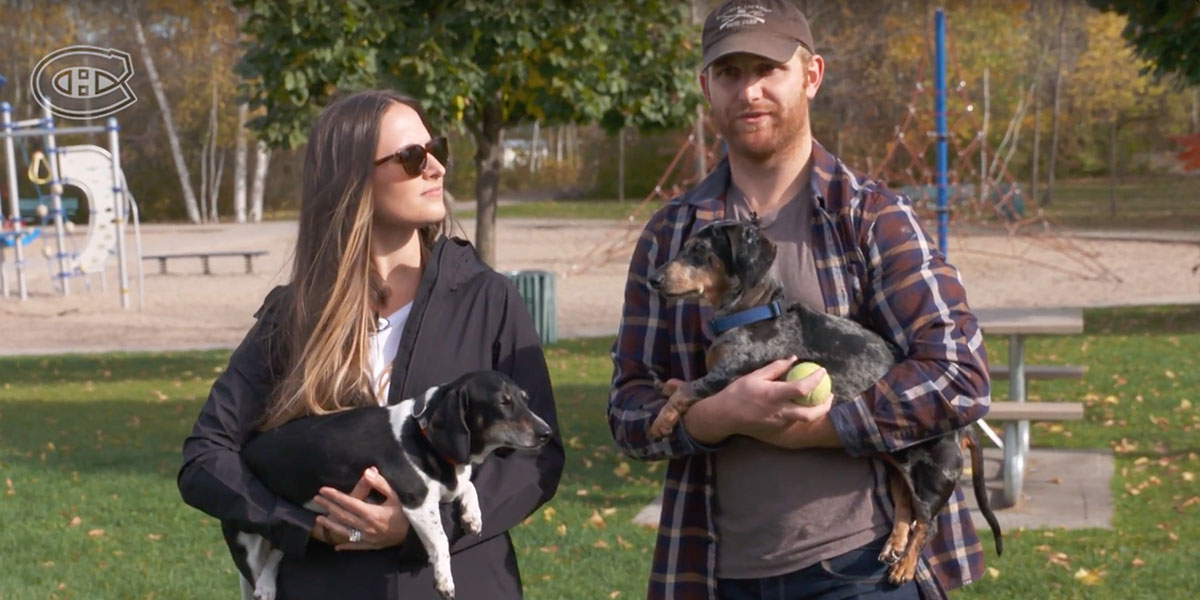 Caps Hold Photoshoot For New Dog Calendar, Alex Ovechkin Holds Adorable ...