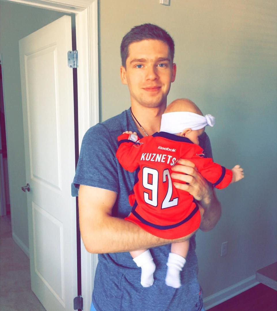 Evgeny Kuznetsov’s Daughter Ecenia Now Has Her Papa’s Jersey (Photo)