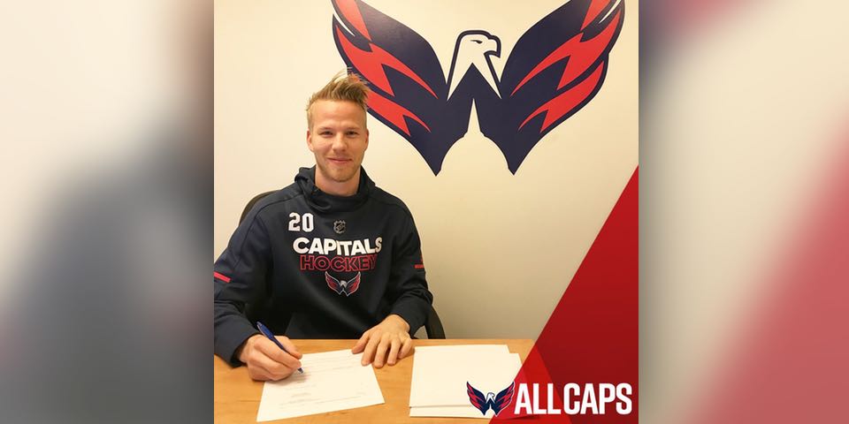 ‘I wanted to stay here’: Lars Eller credits Caps’ competitiveness, team ...