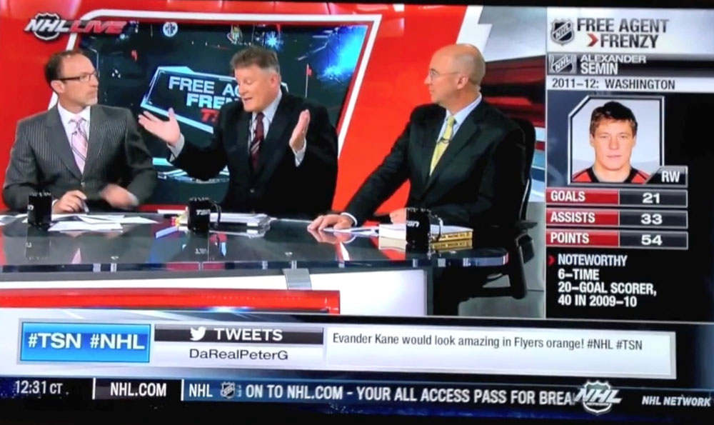 TSN Trashes Alex Semin, Calls Him a “Loser” and “Coach Killer”
