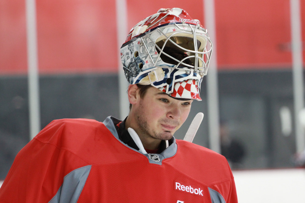 Olie Kolzig is Honored, “Feels Old” After Michal Neuvirth Has Him ...