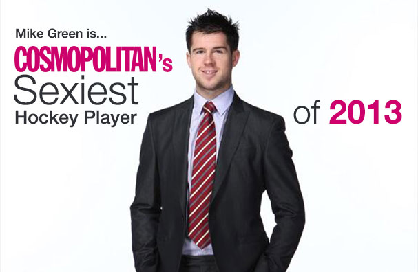 Cosmopolitan Magazine Names Mike Green Sexiest Hockey Player