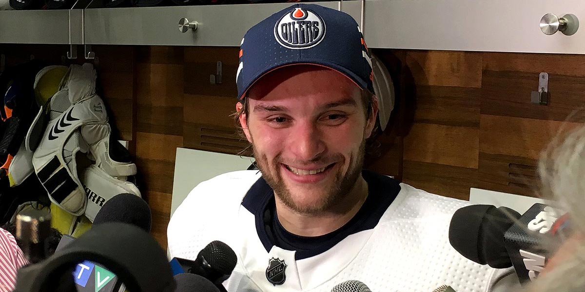 Nathan Walker participates in first practice with Oilers, new head ...