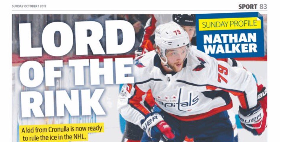 On biggest sports day in Australia, Nathan Walker lands full-page ...