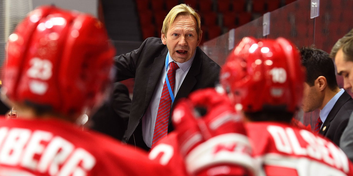 Lars Eller’s dad, Olaf, is coaching Team Denmark during the World ...