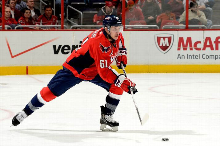 With Parents in Attendance, Steve Oleksy Scores First NHL Point in ...