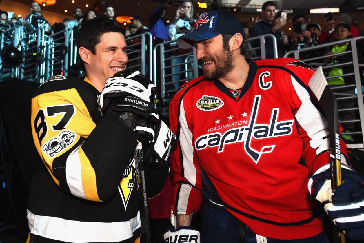#Crosvechkin: Bitter rivals Alex Ovechkin and Sidney Crosby become best ...