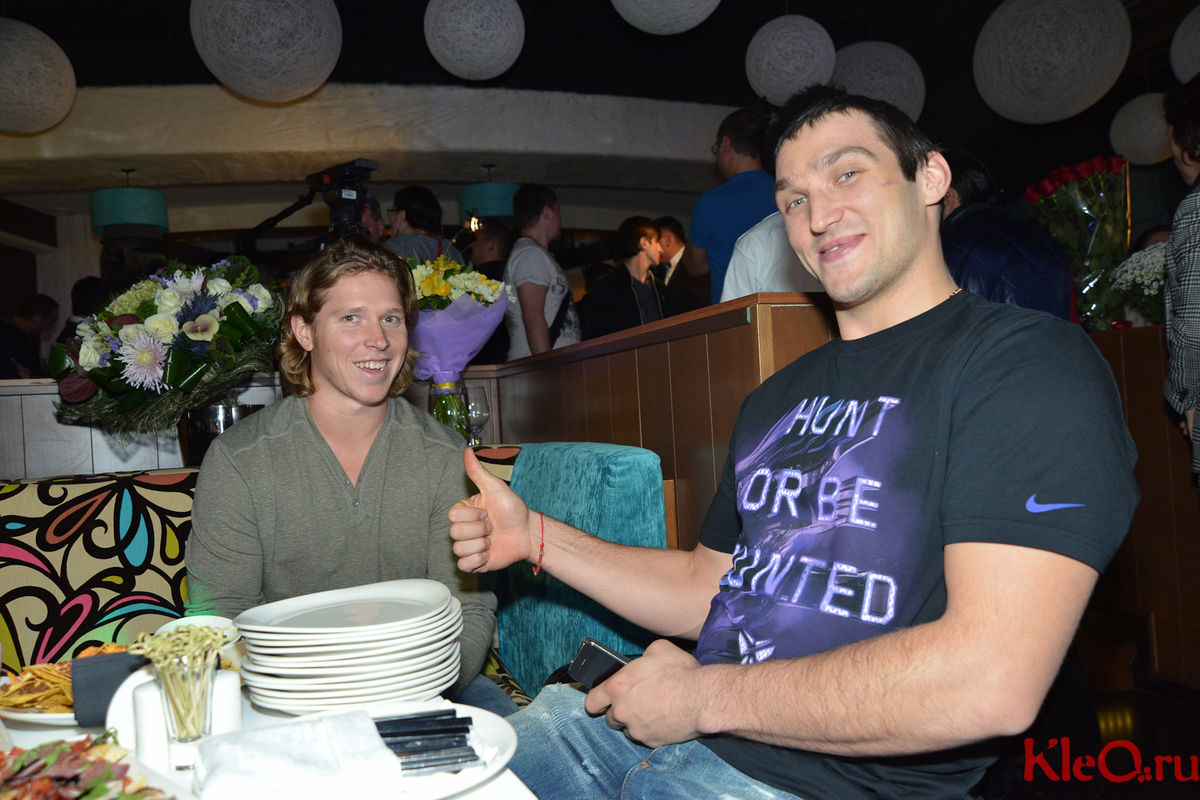 Alex Ovechkin Takes Nicklas Backstrom to Russian Party Celebrating ...