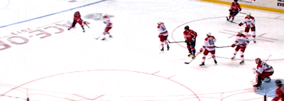 Alex Ovechkin’s Crazy Deflection Goal (GIFs)