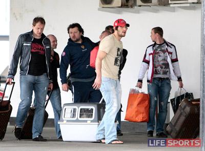 Alex Ovechkin Returns Home To Russia With A New Dog