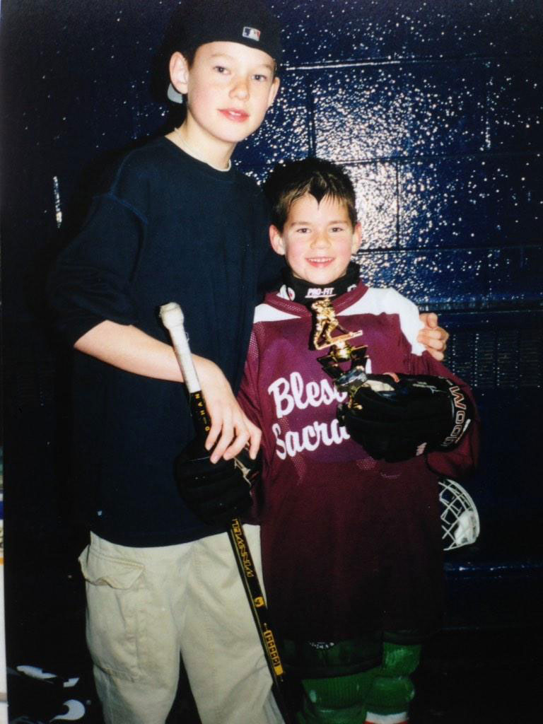 Tom Wilson’s Older Brother Peter Tweets Awesome Throwback Thursday Photo