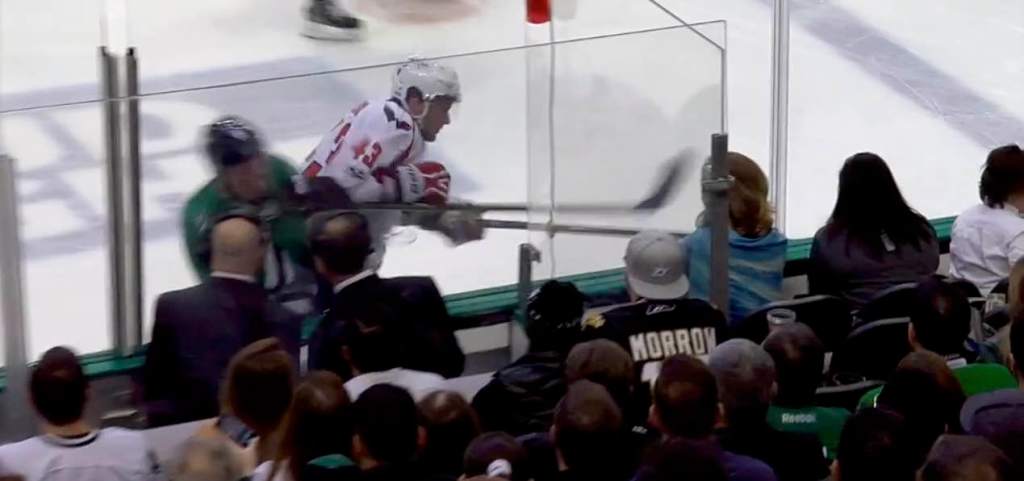 Holding a grudge: Tom Wilson wallops Antoine Roussel with big hit (GIFs)