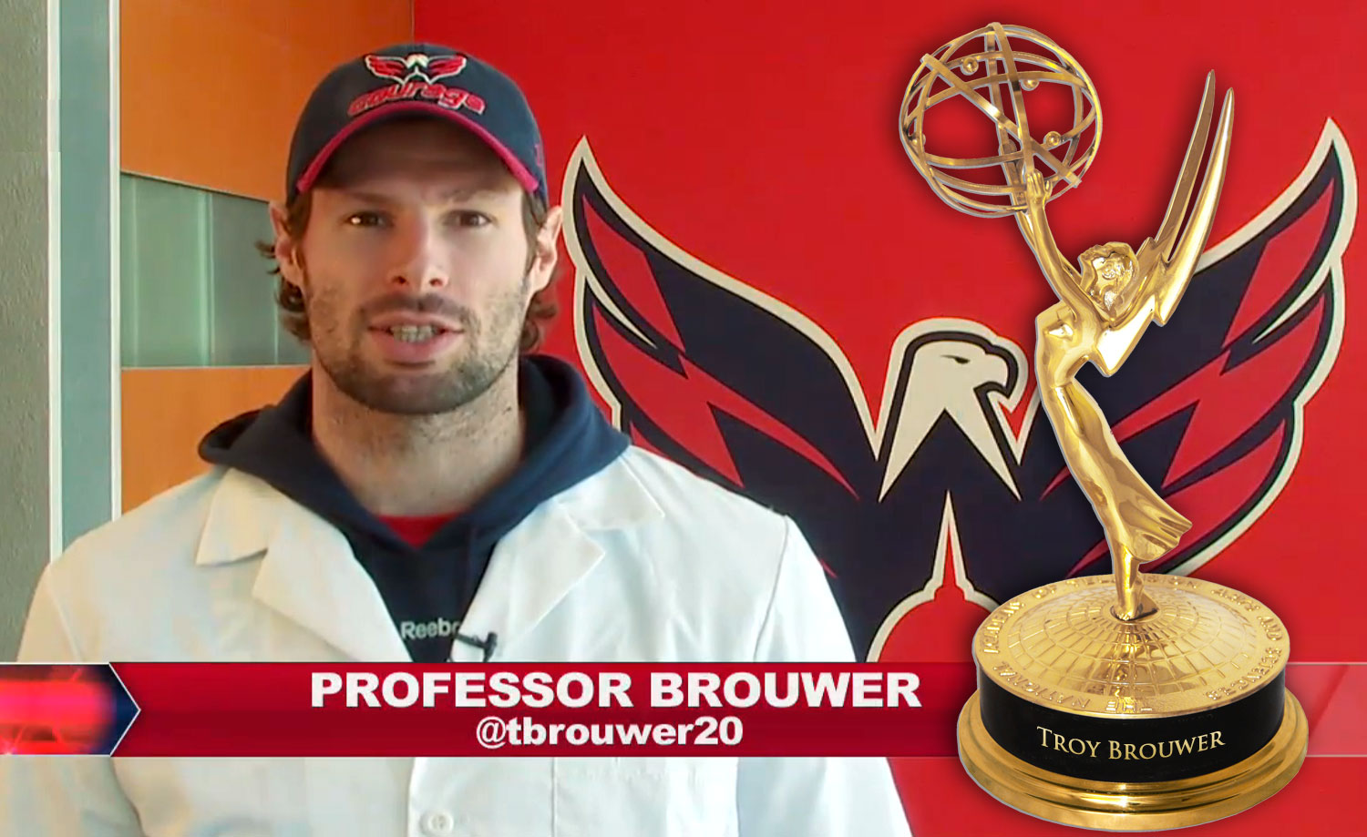 Troy “Professor” Brouwer Could Win An Emmy