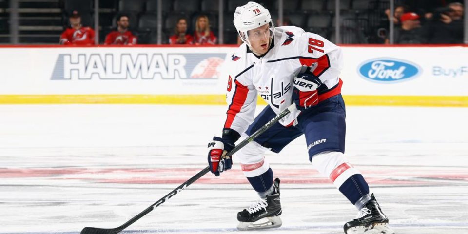 The Capitals re-signed defenseman Tyler Lewington to a two-year deal ...