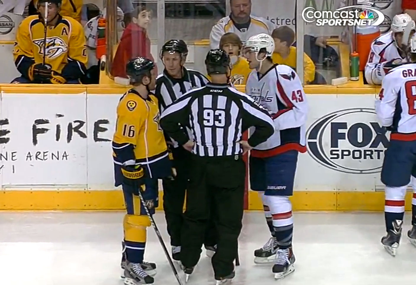 Rich Clune Injures Patrick Wey in Fight, Tom Wilson Eyeballs Him So ...