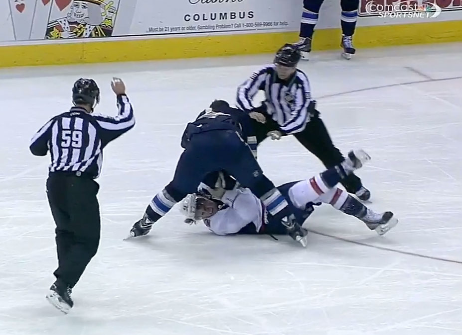 This is What It Looks Like When Tom Wilson Loses a Fight (GIF)