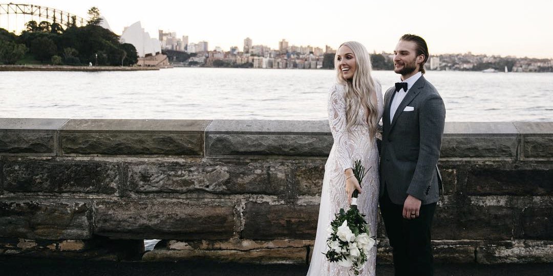 Nathan Walker gets married to longtime girlfriend Tayla in Australia ...