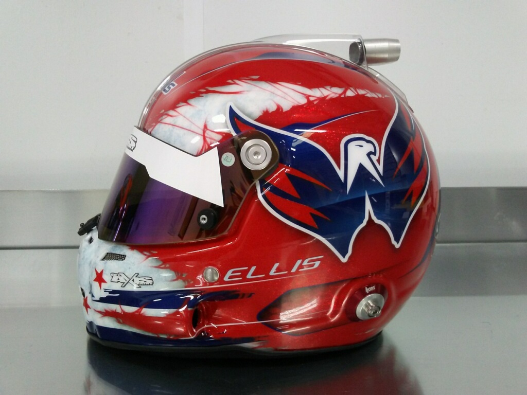 NASCAR driver debuts Washington Capitals Stanley Cup champions helmet ...