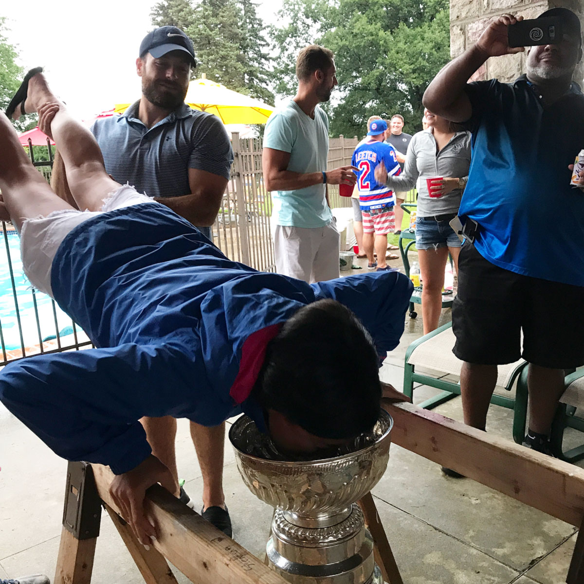 The Capitals invented the Cup stand. The tradition bent the bowl of the ...