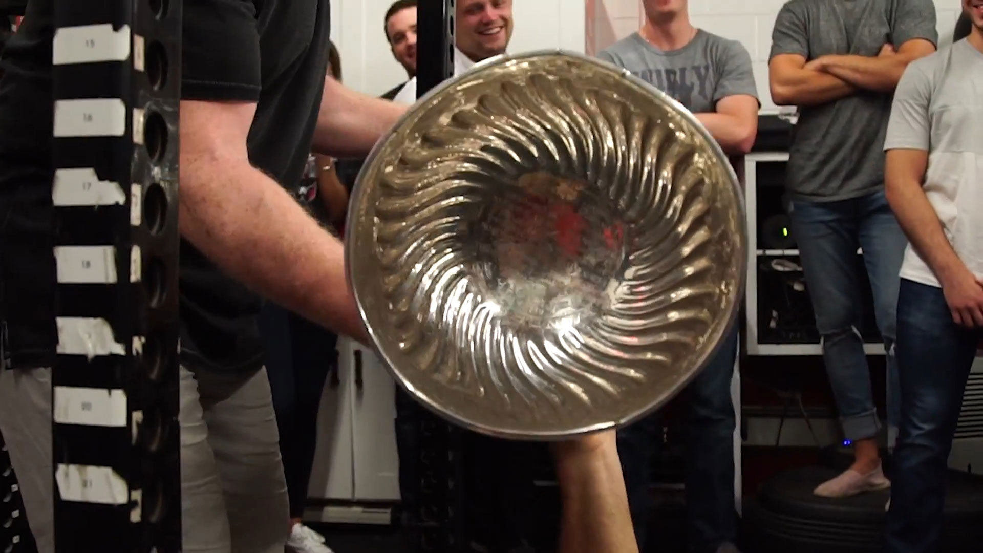 The Capitals invented the Cup stand. The tradition bent the bowl of the ...