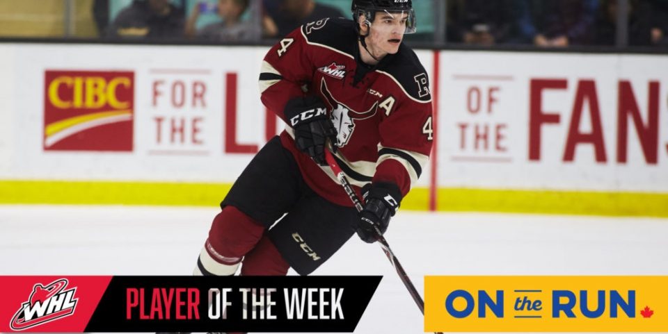 Capitals’ prospect Alexander Alexeyev named the WHL Player of the Week