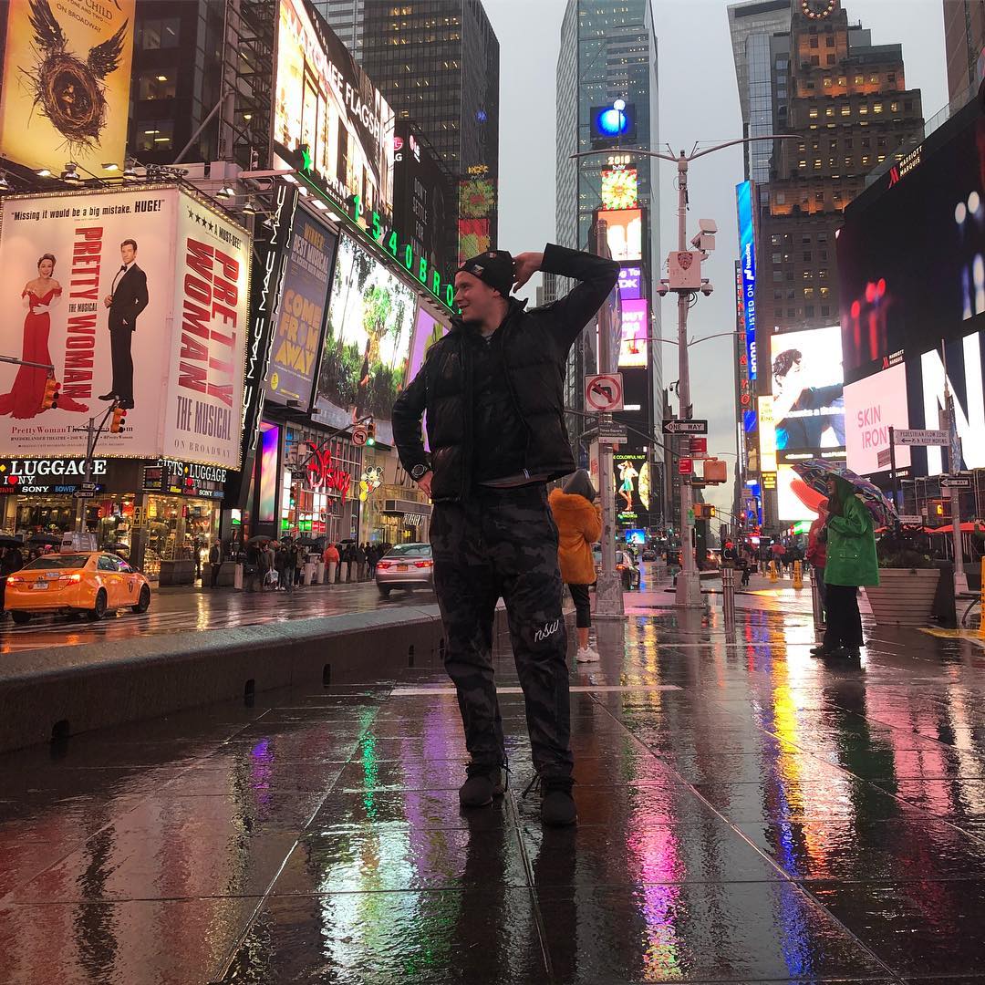 Ilya Samsonov and Sergei Shumakov visited New York City together on their off day