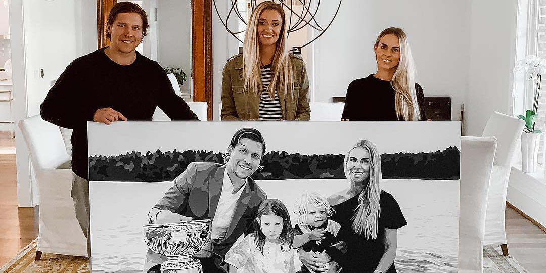 Nicklas Backstrom and fiancée Liza tried to surprise each other with ...