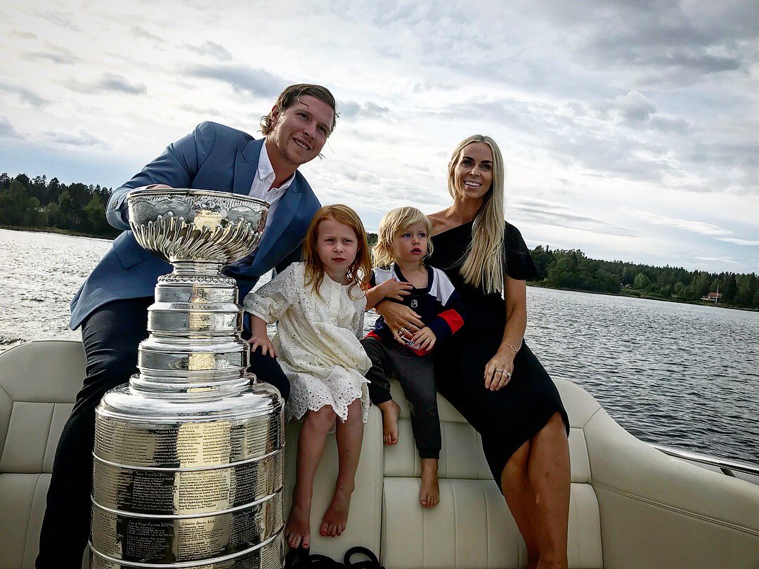 Nicklas Backstrom and fiancée Liza tried to surprise each other with ...