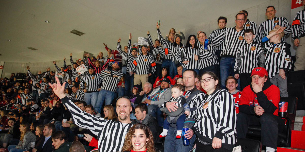 Ref Night 2018: Meet the fans cheering on the referees *as* referees